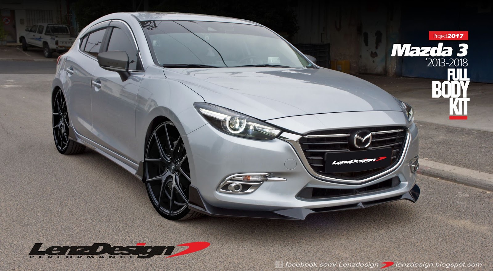 Mazda 3 BM Hatchback Lenzdesign Bodykit 2013-2019