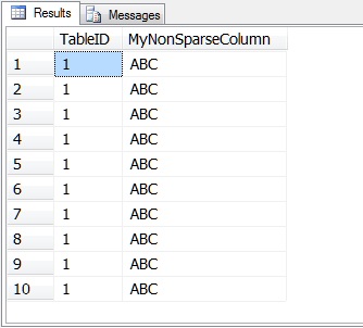 SQL Soundings: "Select Top 1000 Rows" Doesn't Show SPARSE Columns?
