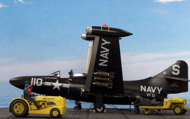 AlexS Scale Aircraft Modelling: Grumman F9F-2 Panther Model