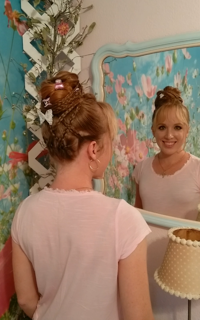 Braids & Hairstyles for Super Long Hair: Braided Lattice Bun