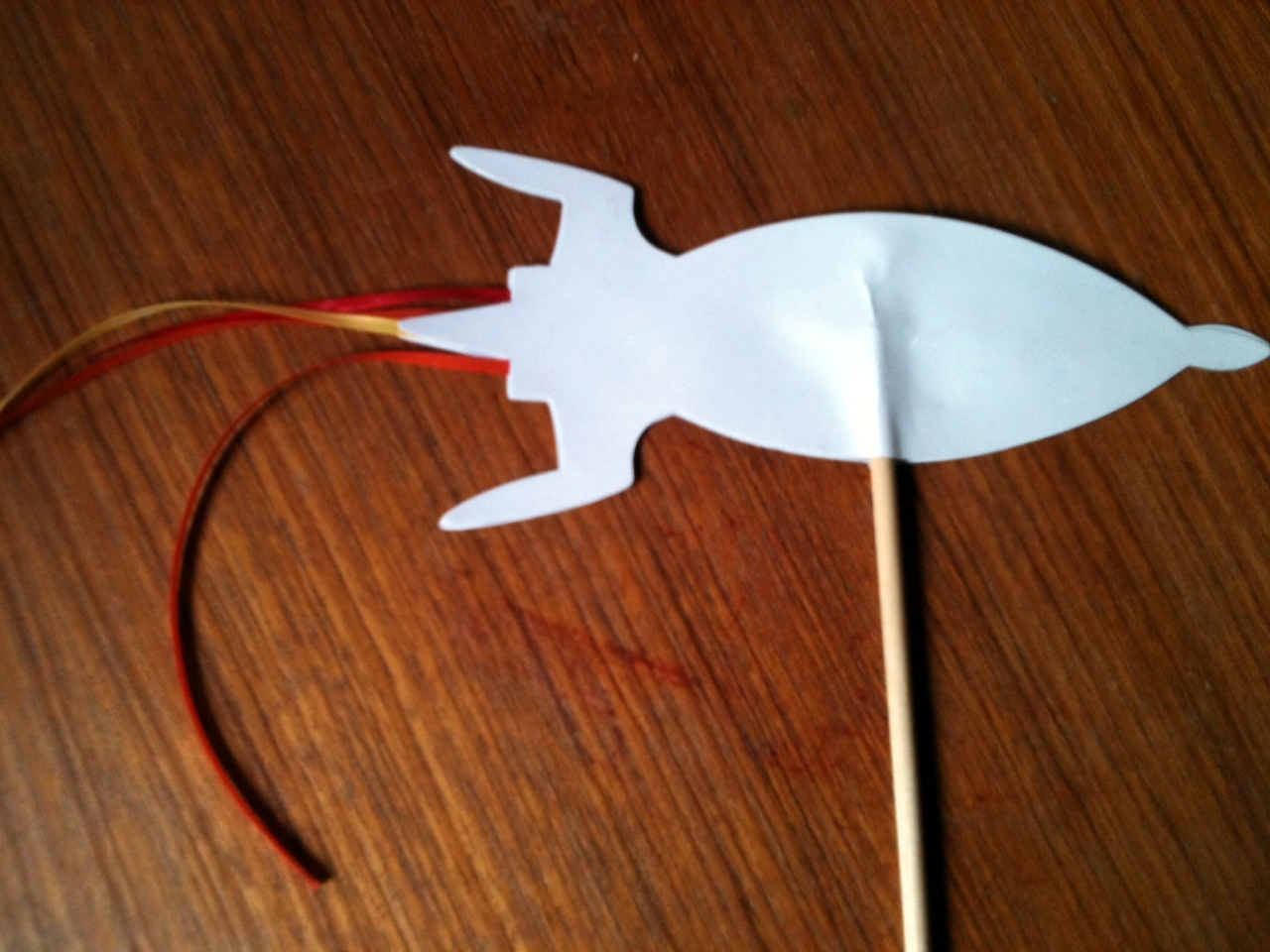 Imperfectly Possible: Simple Rocket Wand Craft