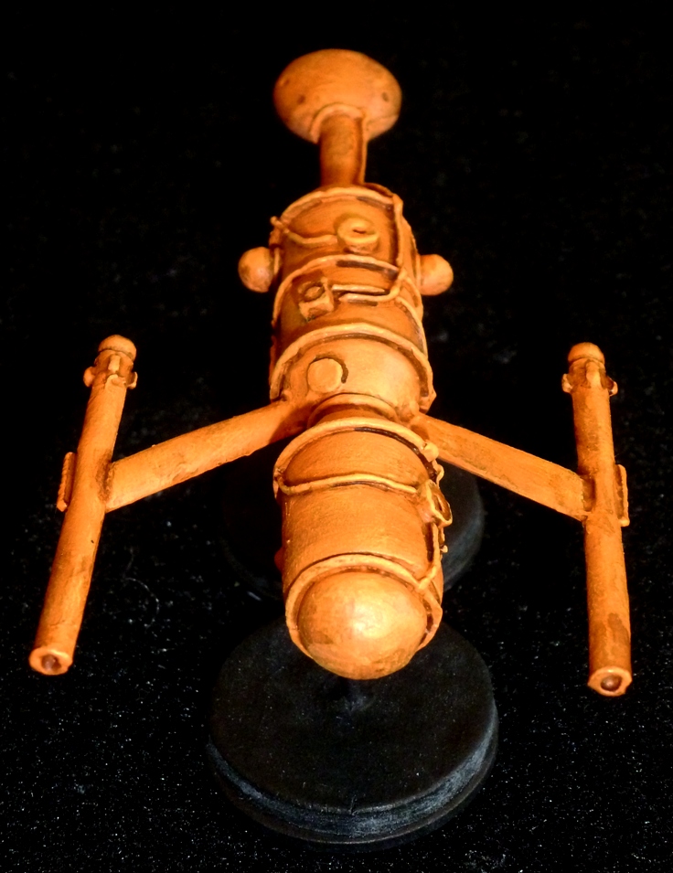 Super Galactic Dreadnought: Sunday Starships: Painted Sathar models