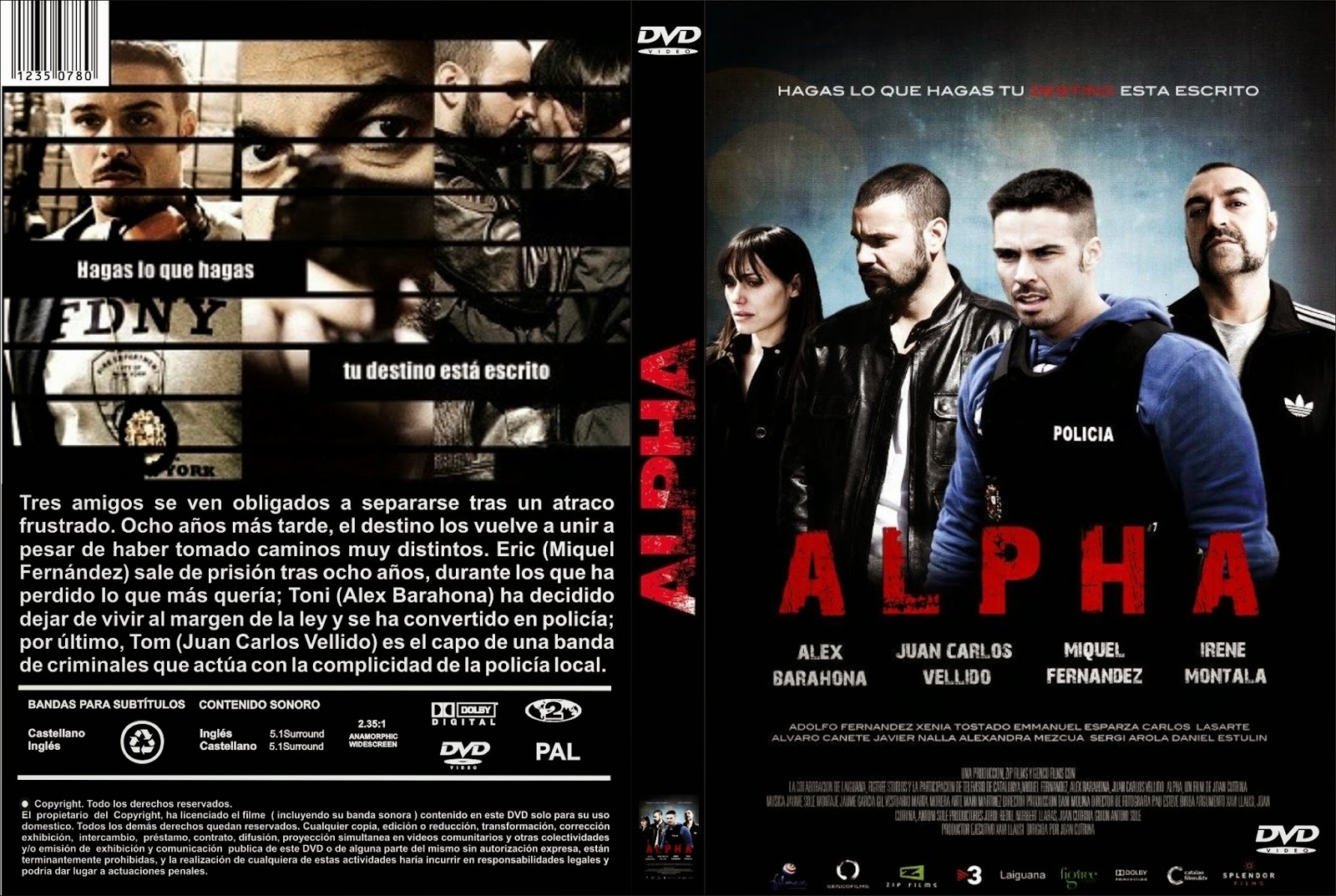 ESTRENOS EN BLU RAY: ALPHA