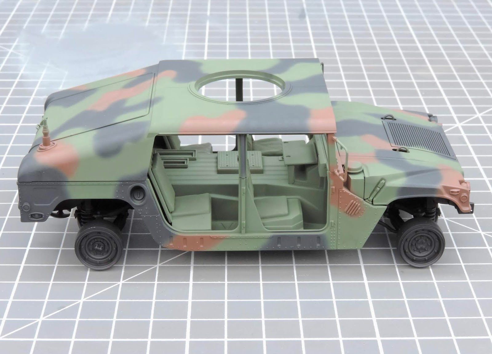 Pete's Model World : Tamiya Humvee Paintwork