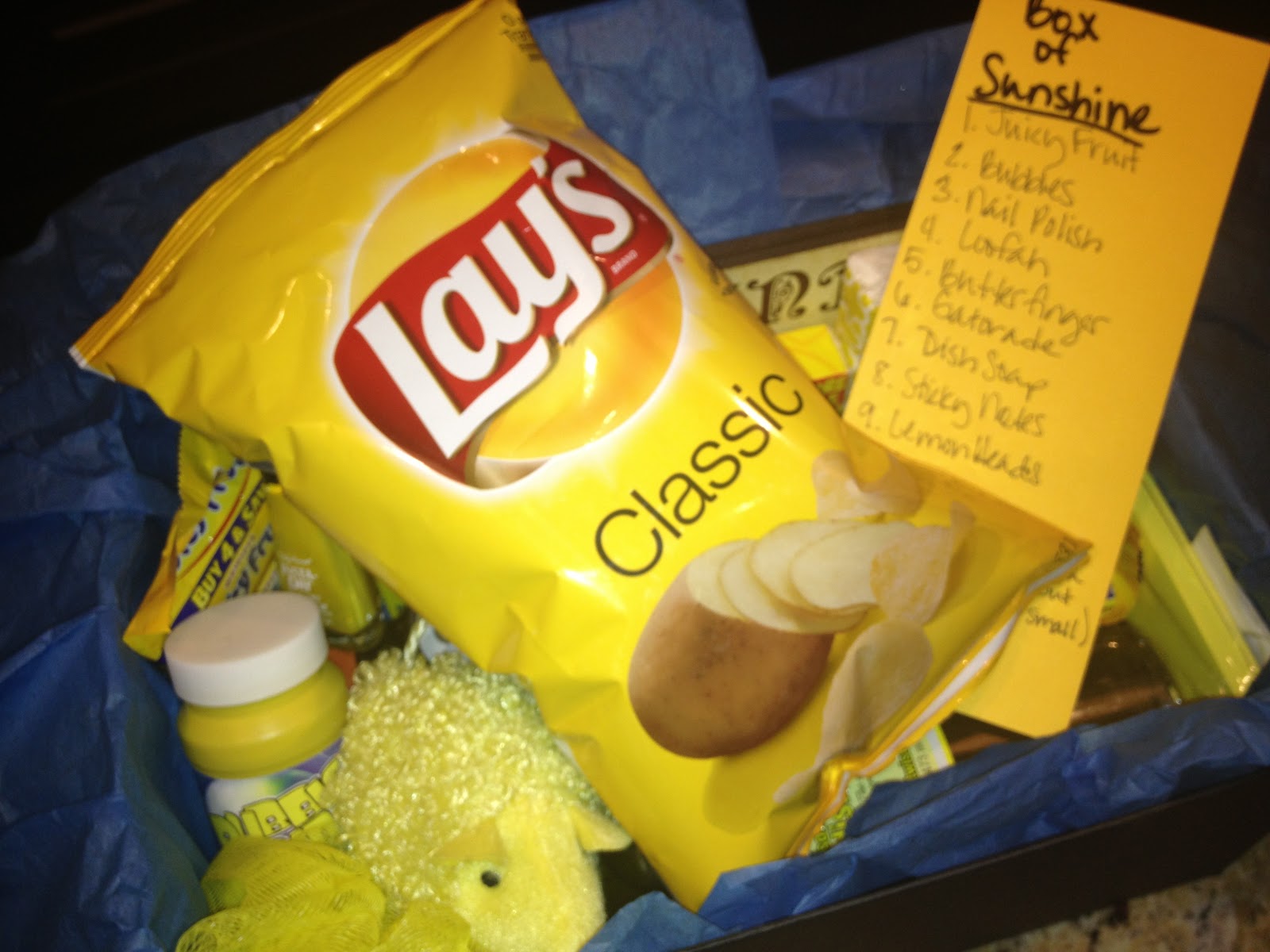 Box of Sunshine and Neighbor Baskets