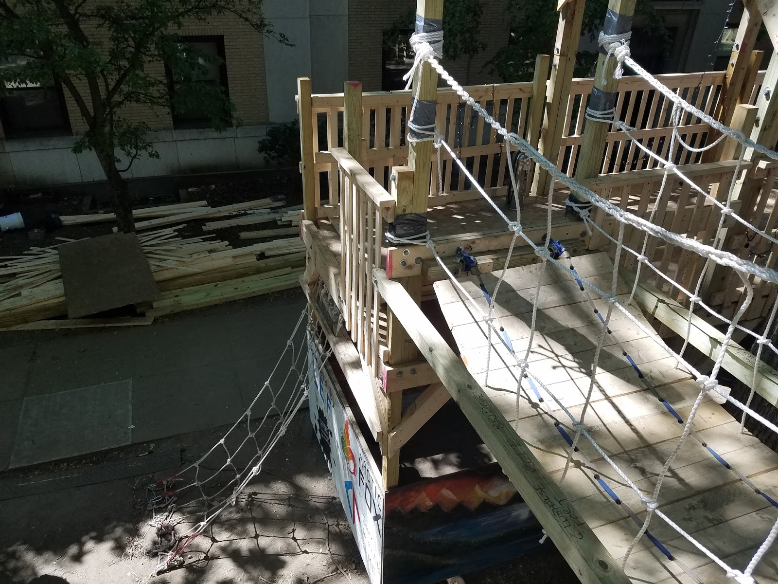 2016 EC Rope Bridge Construction - AvaMakesThings