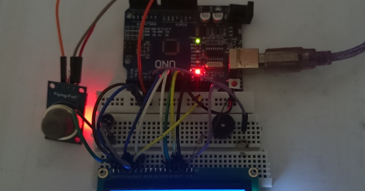 Arduino Gas leakage sensor with LCD display ~ Simple Projects