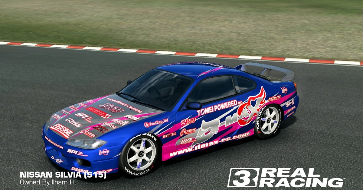 2000 Nissan Silvia S15 D1GP D-MAX Team - Skin Livery Real Racing 3