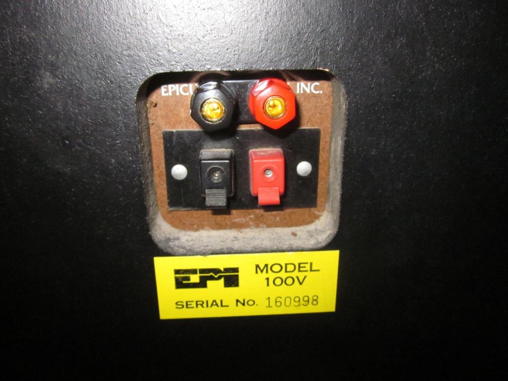Speakerholic: EPI 100V