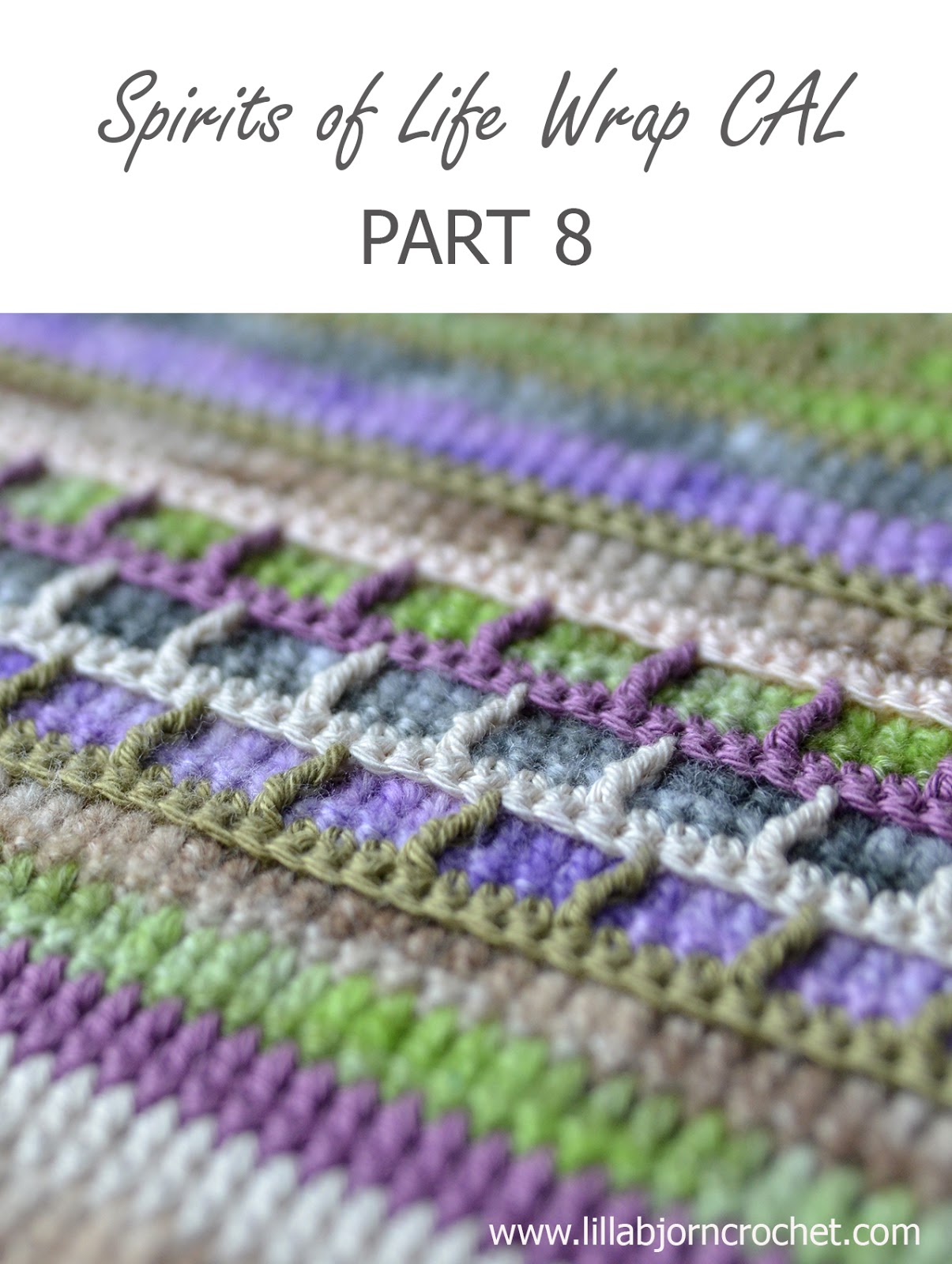 Spirits of Life CAL: Part 8. Final Edge! | LillaBjörn's Crochet World