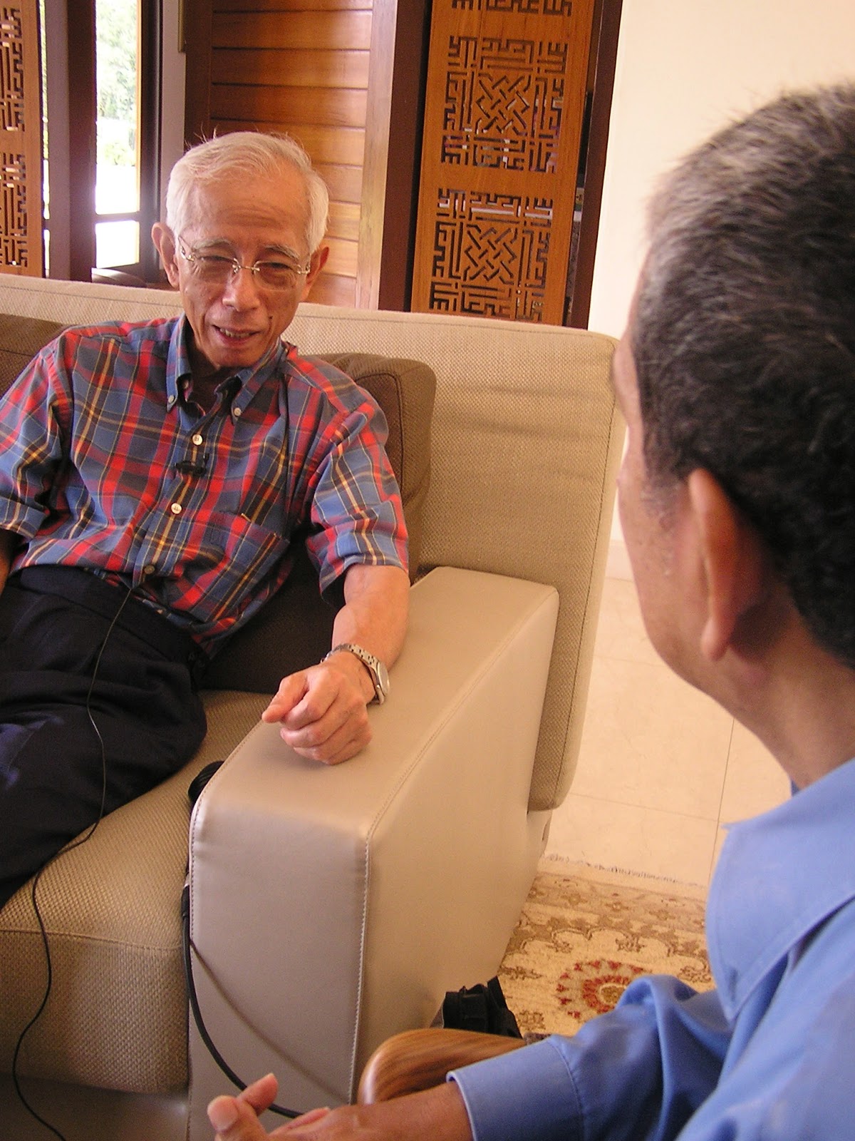 TAMPANG: BERKENLAN DENGAN TAN SRI RASHDAN BABA