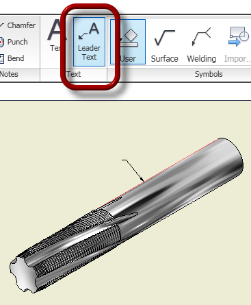 From the Trenches with Autodesk Inventor: Associate a Text Note With a ...