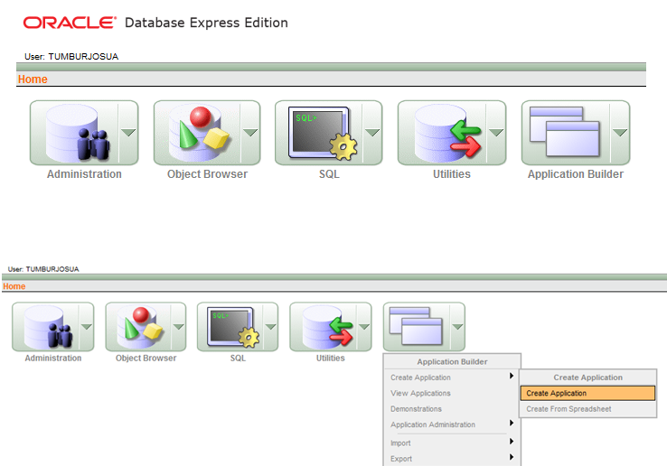 DATABASE LOVER'S: Aplikasi Sederhana Dalam Oracle Application Express