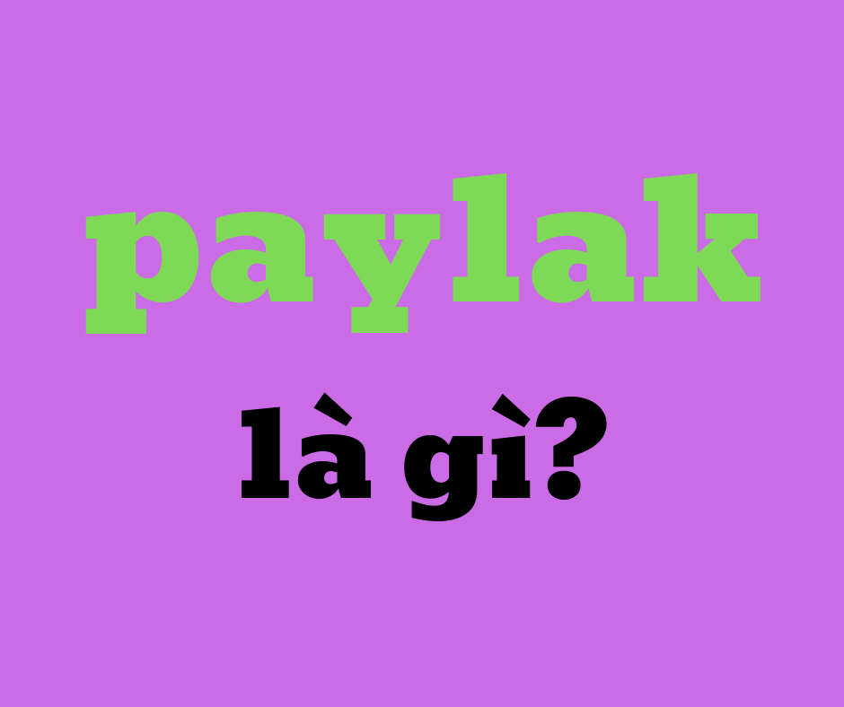 Paylak là gì? Ý nghĩa của từ paylak - Dịch Nghĩa Online