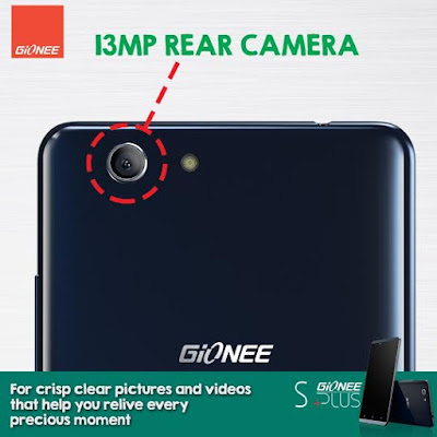 Gionee S Plus mobile phone, a must have..