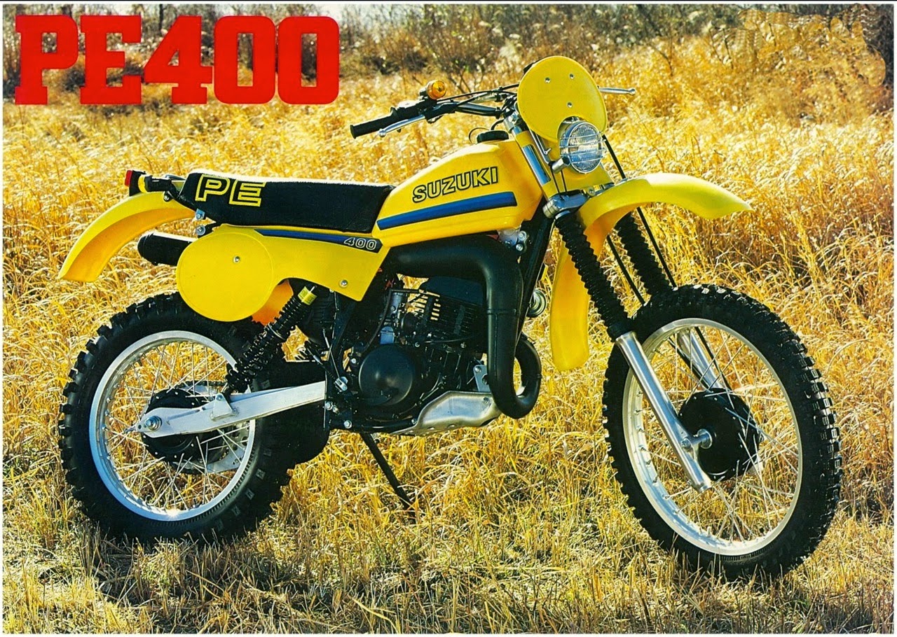 Racing Cafè: Vintage Brochures: Suzuki PE 400 1980 (Usa)