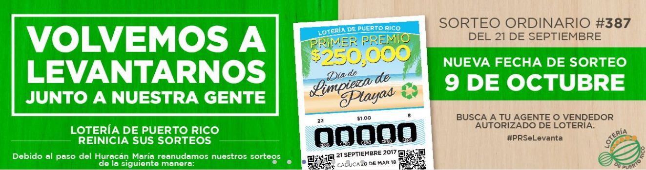 Loteria Tradicional de Puerto Rico ¡Reinicia sorteo! ~ Loterias ...