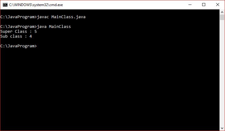 Java 18 Write A Program In Java In Which A Subclass Constructor Invokes The Constructor Of The