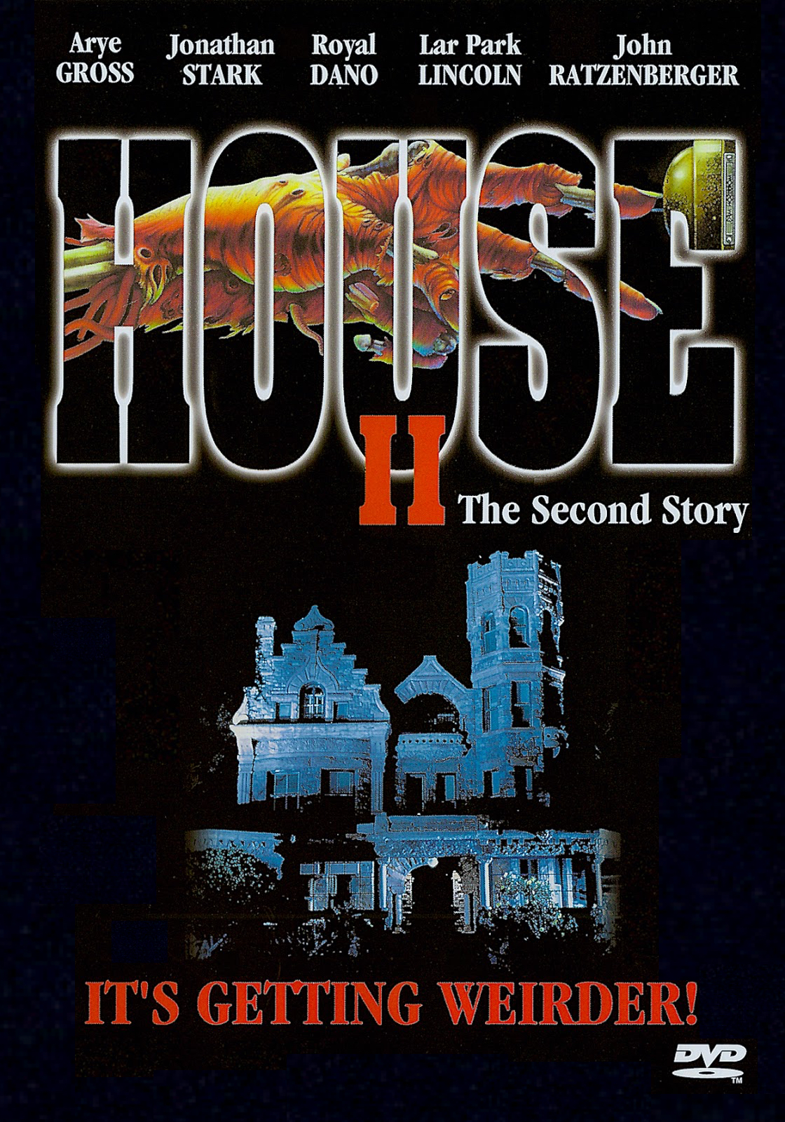 blu-ray and dvd covers: HORROR MOVIE DVDS