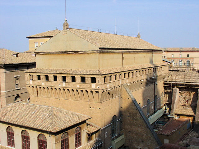 The ecstasy of Michelangelo's Sistine Chapel at the Vatican in Rome, Italy