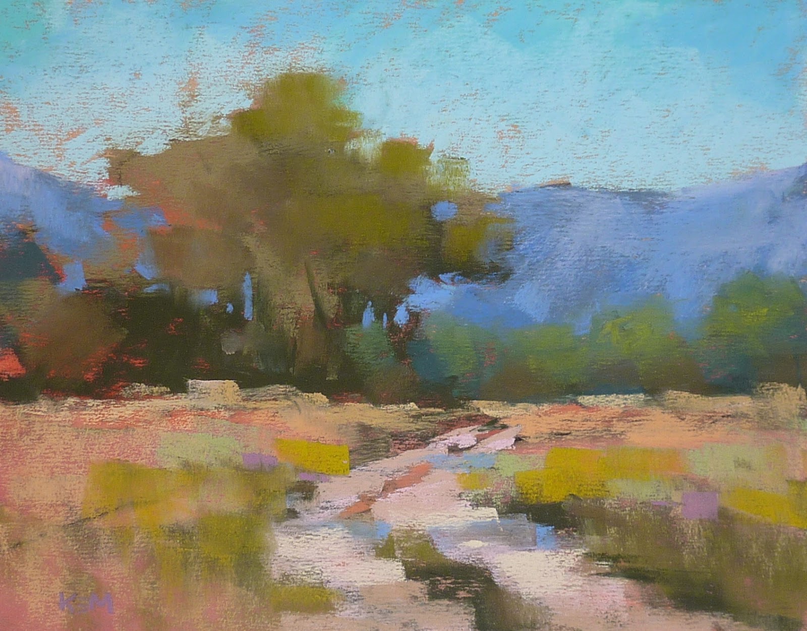 Painting My World: Oil vs. Pastel ...Which is Better?