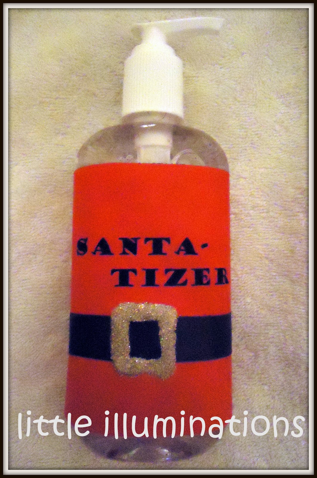 little illuminations: Santa-Tizer! A Quick and Easy Gift To Make For ...
