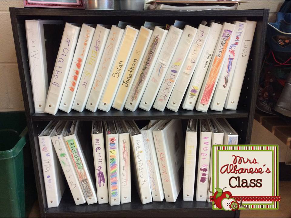 All About Student Portfolios! | Mrs. Albanese's Kindergarten Class