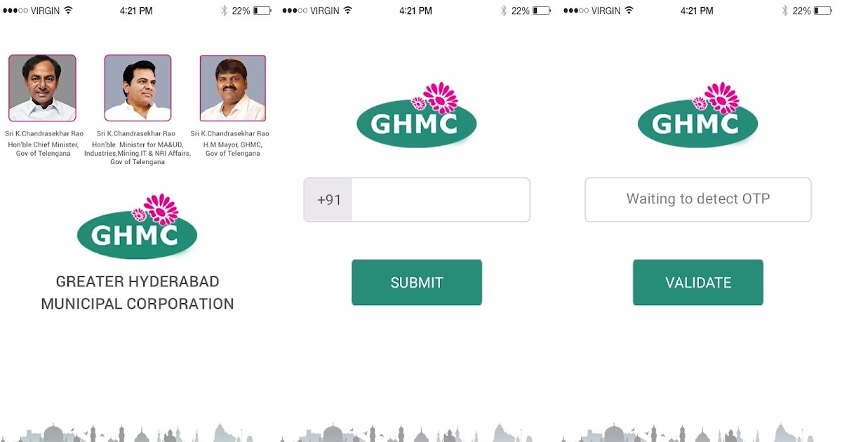 GHMC Mobile Application