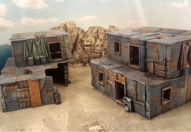 Wargaming With Mitten: Shanty Town (1) - Building Something from Nothing