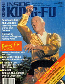 Brandon Lee Legacy: Inside Kung-Fu Feb. 1986 - Brandon Lee insieme a ...