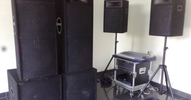 Sound System Lapangan Sederhana