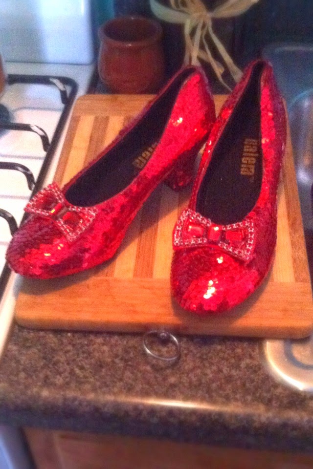 Randy Rainbow's Ruby Slippers: Ruby Slippers, Handmade Just For You!