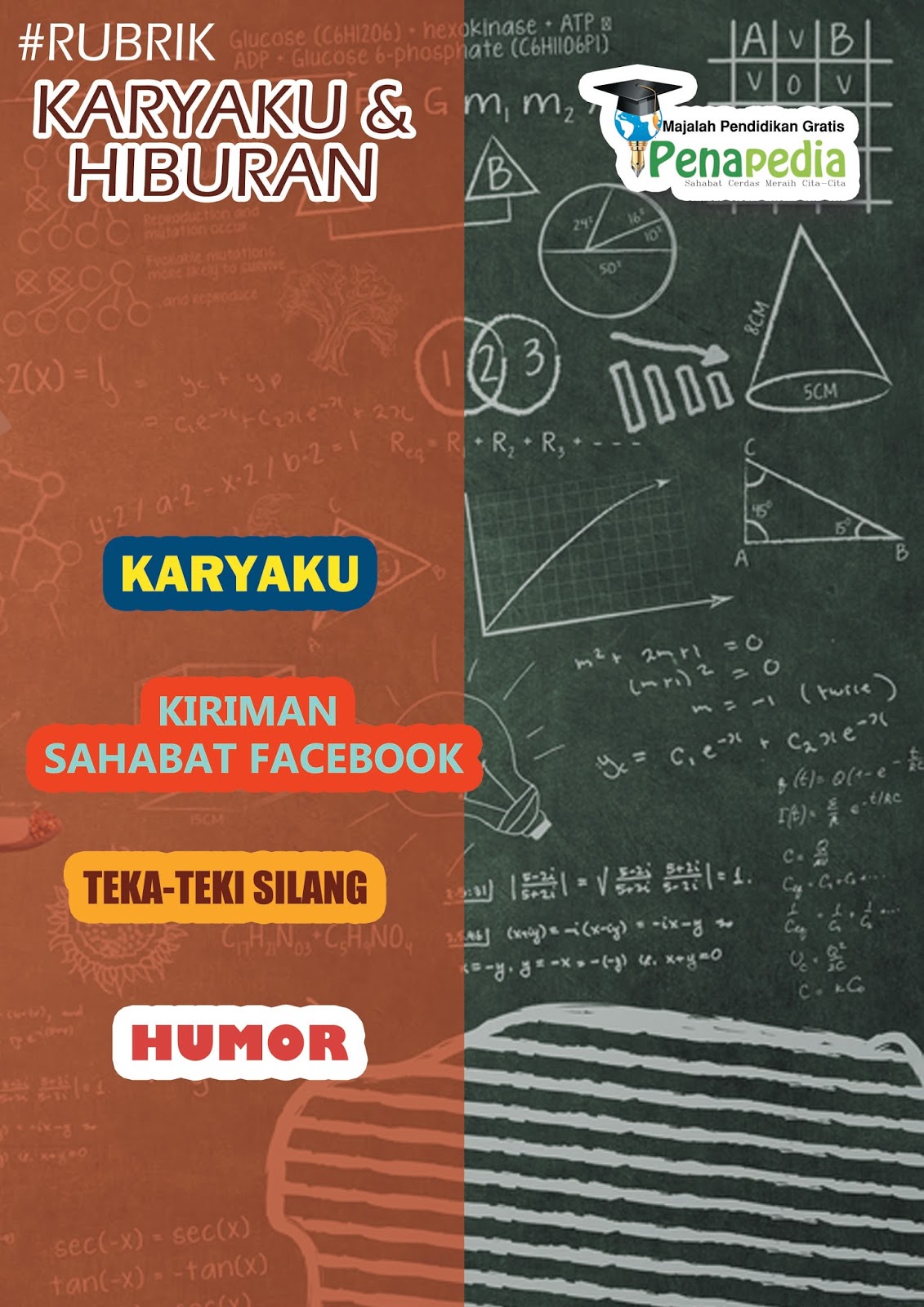 Penapedia Galeri: Sampul Rubrik Majalah Penapedia Edisi Agustus