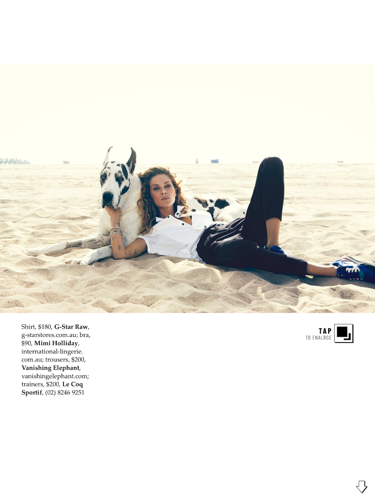 all about erin: erin wasson by david mandelberg for elle australia ...