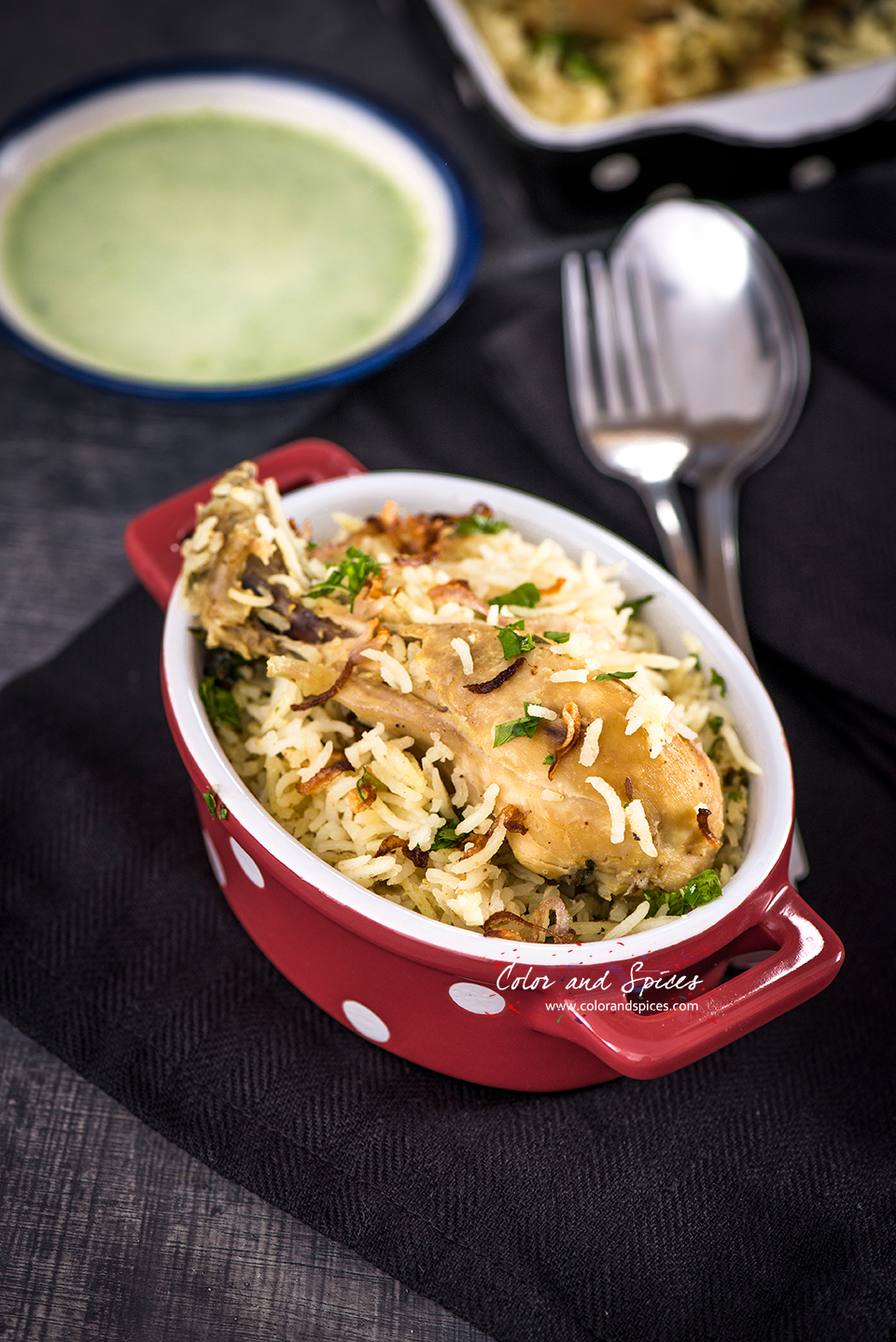 Color and Spices: Chicken pulao...
