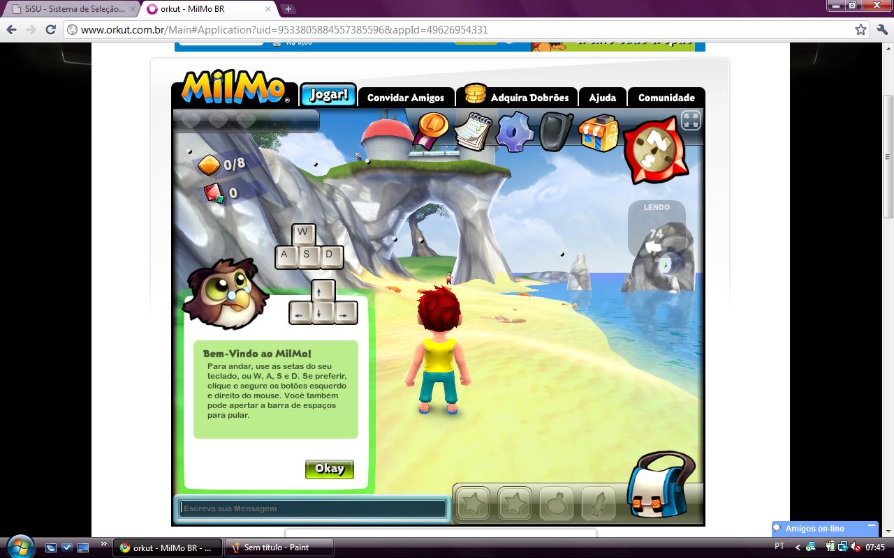 Blog de Gladistony: Jogo Milmo