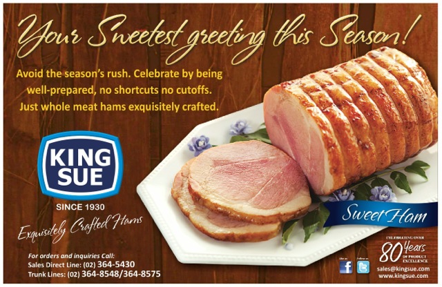 My Mom-Friday: Dishes with King Sue: Hams for All Seasons