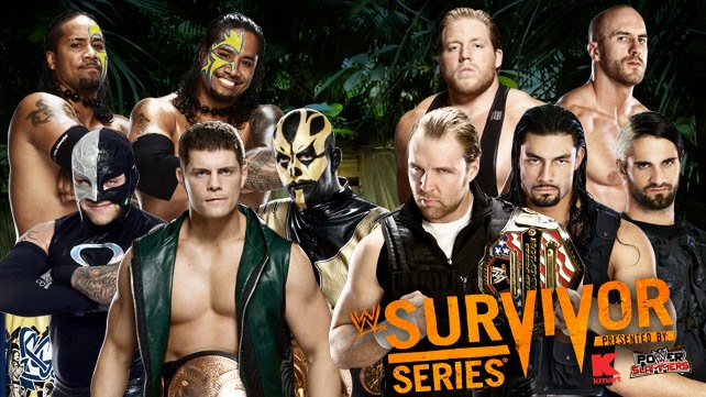 WWE In live!!!!: SURVIVOR SERIES TRADITIONAL 5-ON-5 TAG TEAM ...