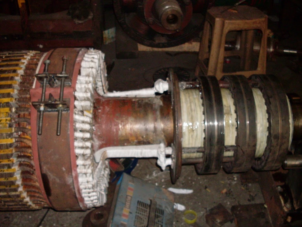 Electric Motor - By Aditya Upalekar.: Slip Ring Wound Rotor Winding