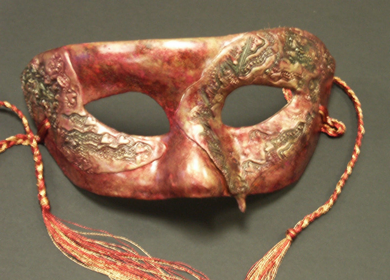 Friendly Plastic with Molten Designs: Friendly Plastic Masks