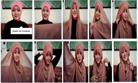 Gambar Tutorial Hijab Modern Syar'i | Blog Jilbab Cantik