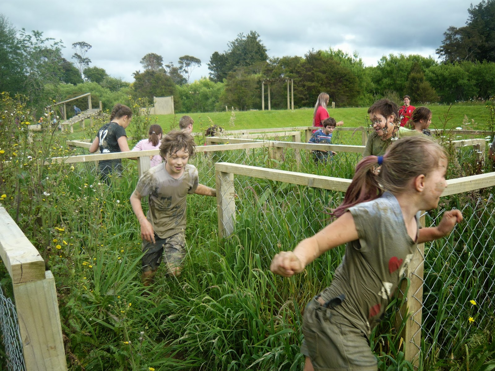 HVS Camp 2013: Covered in mud!!
