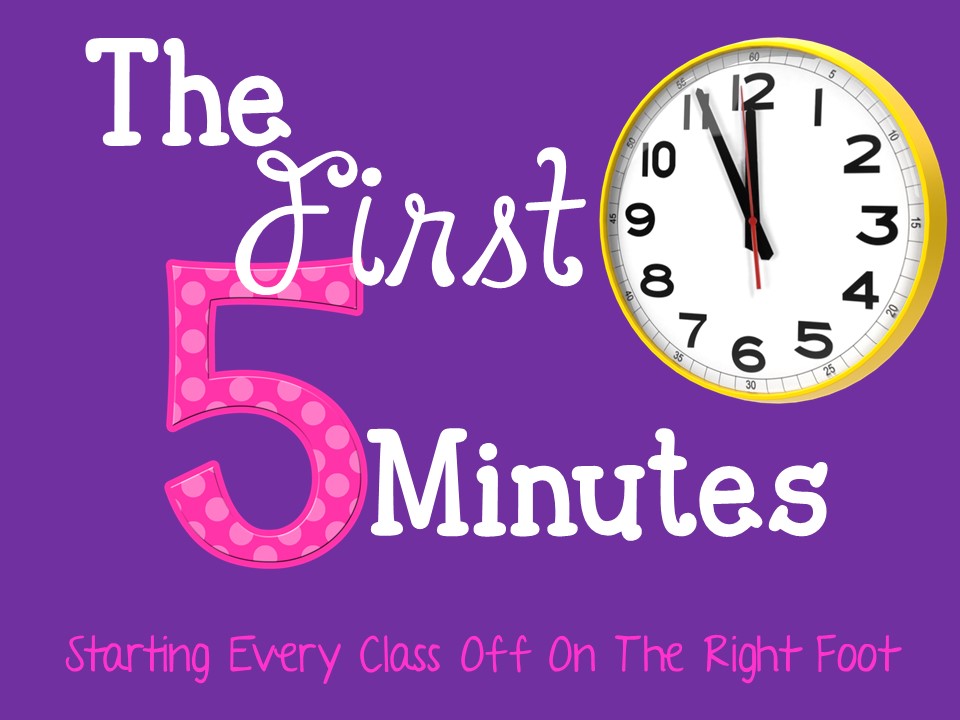 Ham it Up in Science: Starting Class in the First Five Minutes