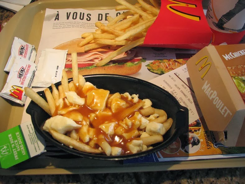 Calvin's Canadian Cave of Coolness: Poutine? At McDonald's?