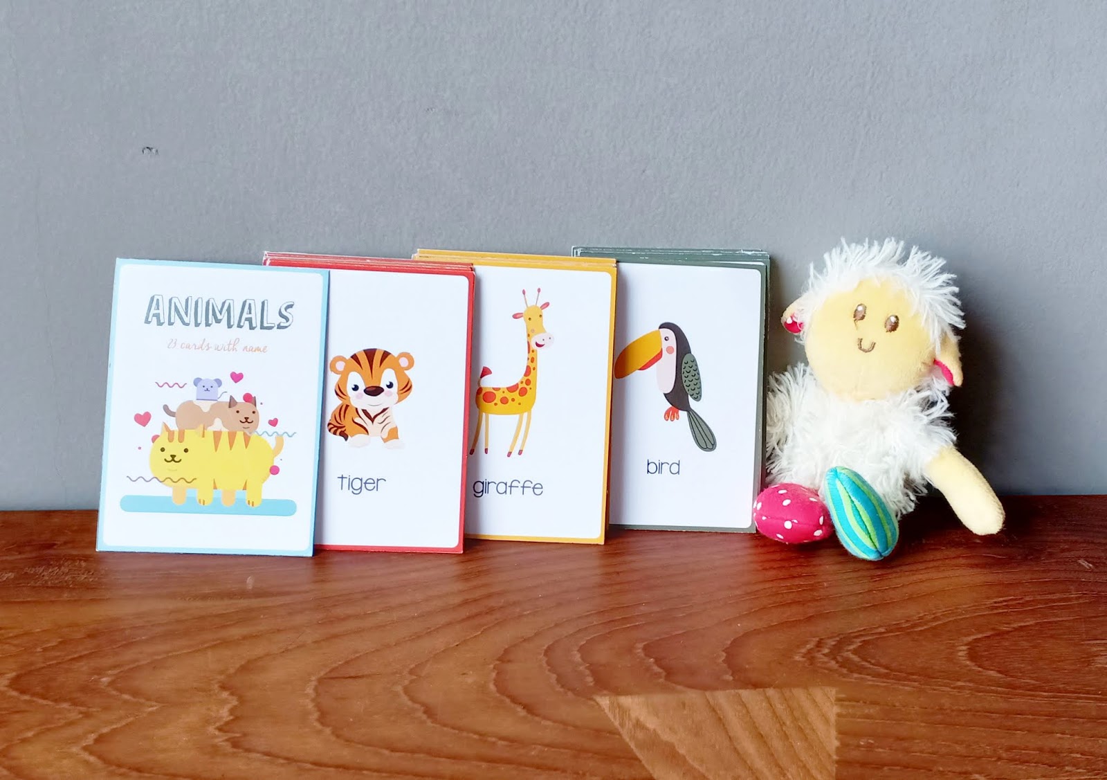 ANIMAL FLASHCARDS - BABY FIRST WORDS