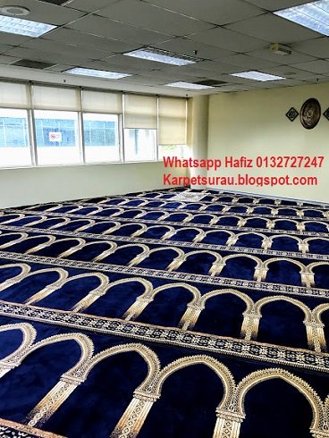 Karpet Surau / Masjid Murah.. Sejadah Sujud Saf Panjang Readymade