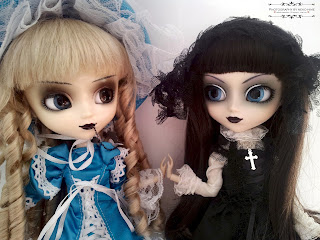 ♣ Neko {Hime} ~Blog~ ♠: [Pullip Sessions] Serina & Mana | Pullip Principessa y Noir Regeneration.