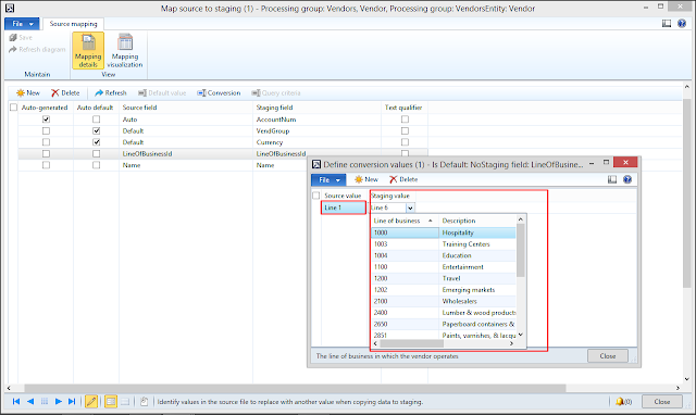 Dynamics AX Tips: Convert Field Values During The Importing Process ... Dynamics AX Tips: Convert Field Values During The Importing Process ...
