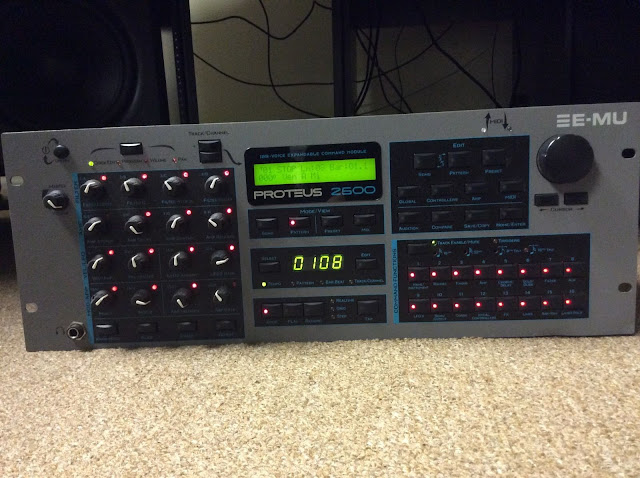 MATRIXSYNTH: E- MU PROTEUS 2500 RACK MOUNT SYNTH with 5 Hard to Find ...