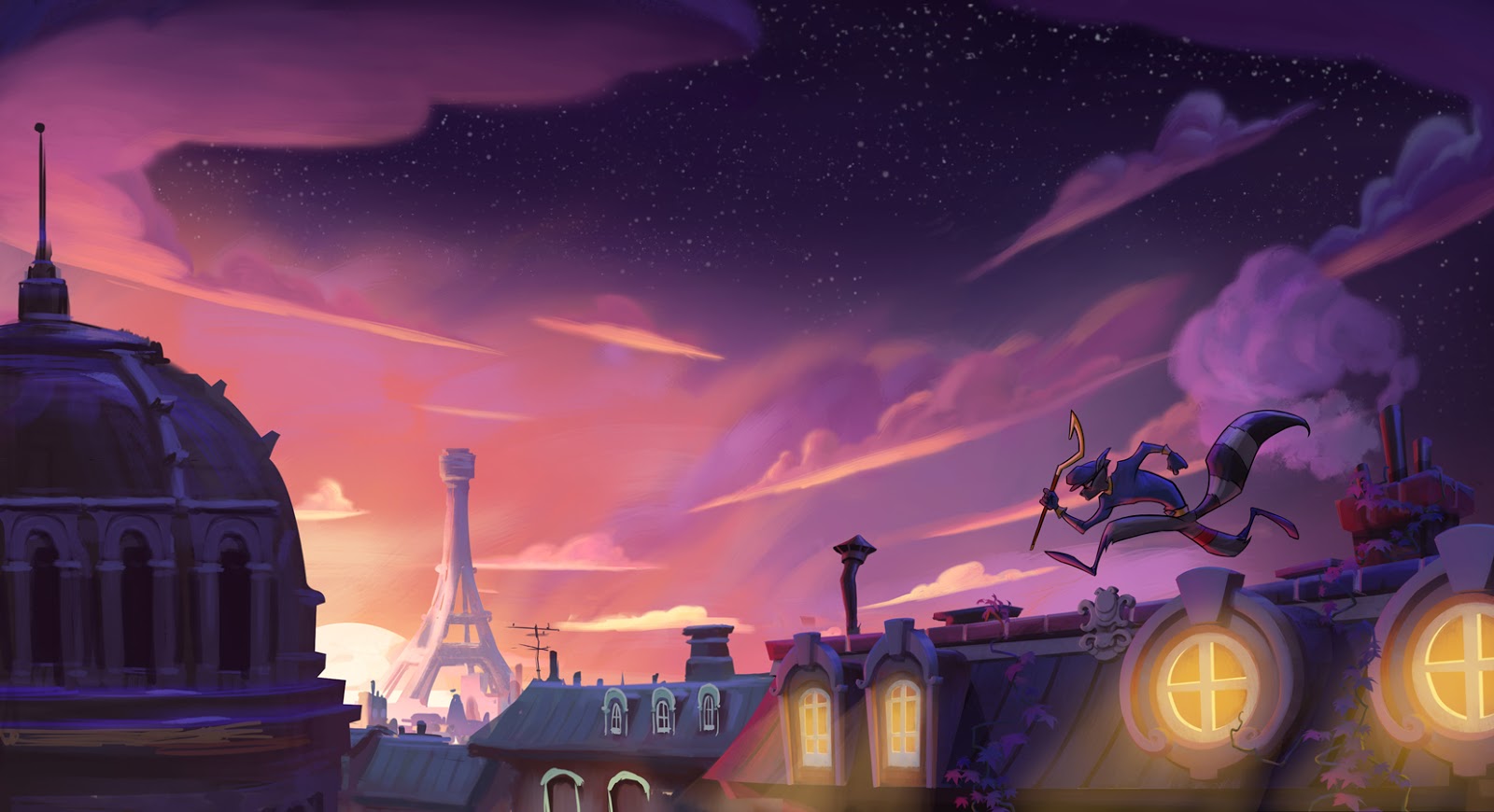 Pauls Concepts: Sly Cooper Artwork